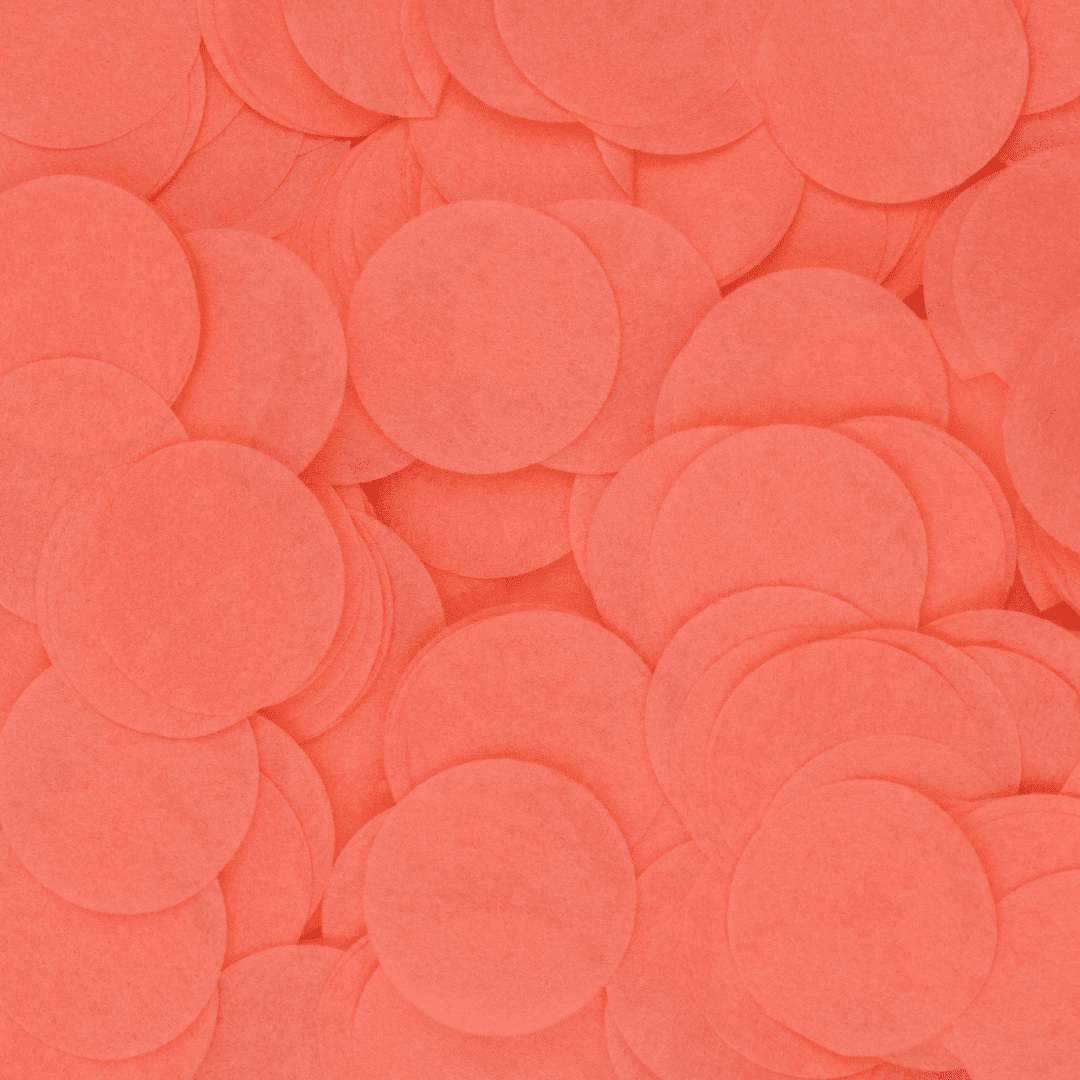 Coral confetti - biodegradable confetti for weddings – Flutter ...